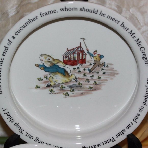 Wedgwood | Dining | Wedgwood Beatrix Potter Peter Rabbit 3 Piece Set ...